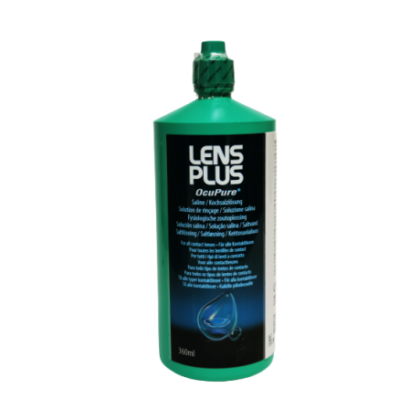 SALINA LENS PLUS OCUPURE 360 ml ABBOTT